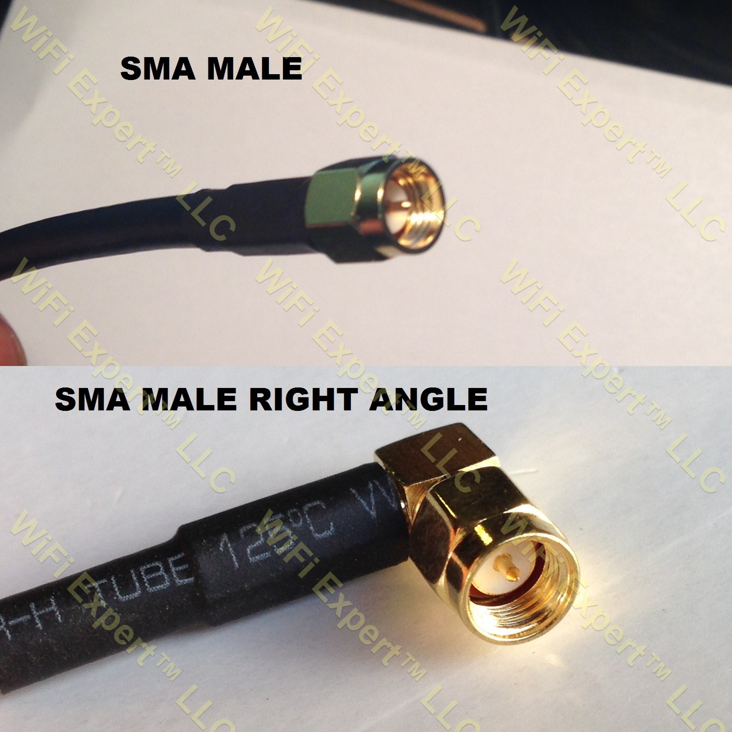RG316 SMA MALE to SMA MALE ANGLE Coaxial RF Pigtail Cable – RF Coaxial ...