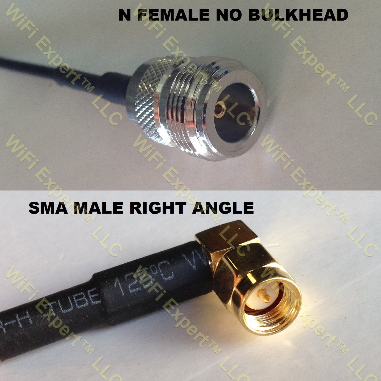 RG316 N FEMALE to SMA MALE ANGLE Coaxial RF Pigtail Cable – RF Coaxial Cables, Adapters ...