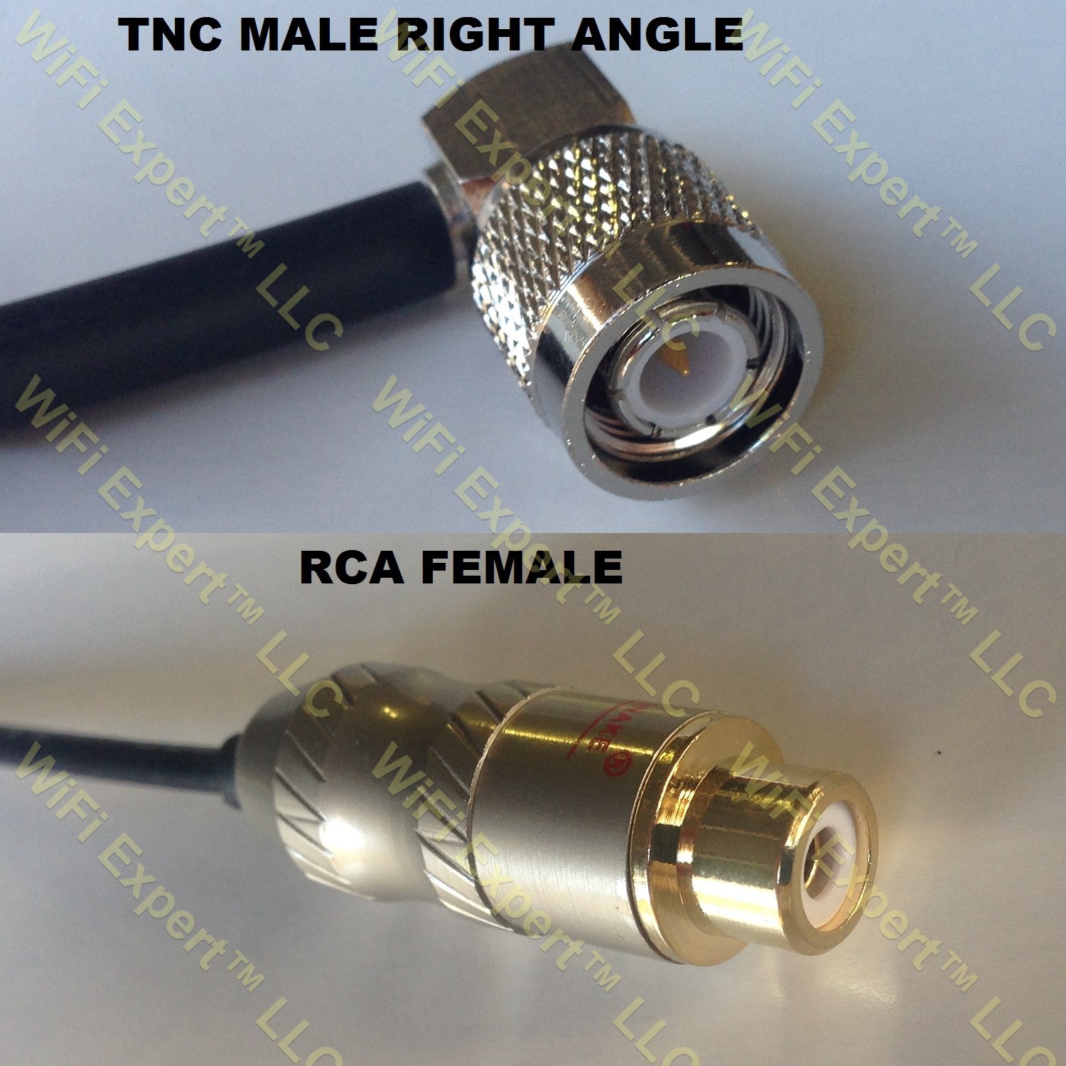 RG58 TNC Male Angle to RCA FEMALE Coaxial RF Pigtail Cable – RF Coaxial Cables, Adapters ...