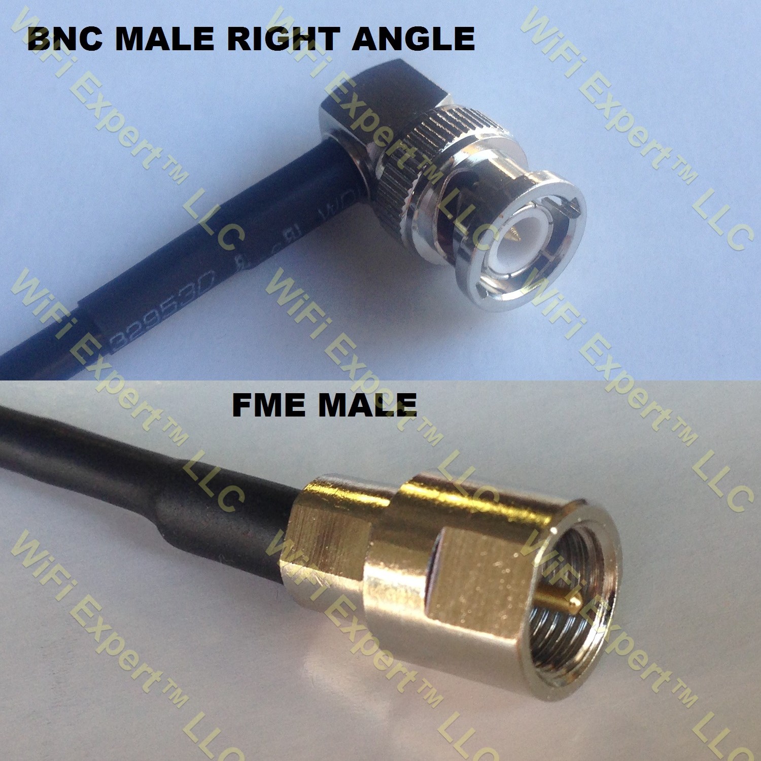 RG142 BNC MALE ANGLE to FME MALE Coaxial RF Pigtail Cable – RF Coaxial Cables, Adapters ...