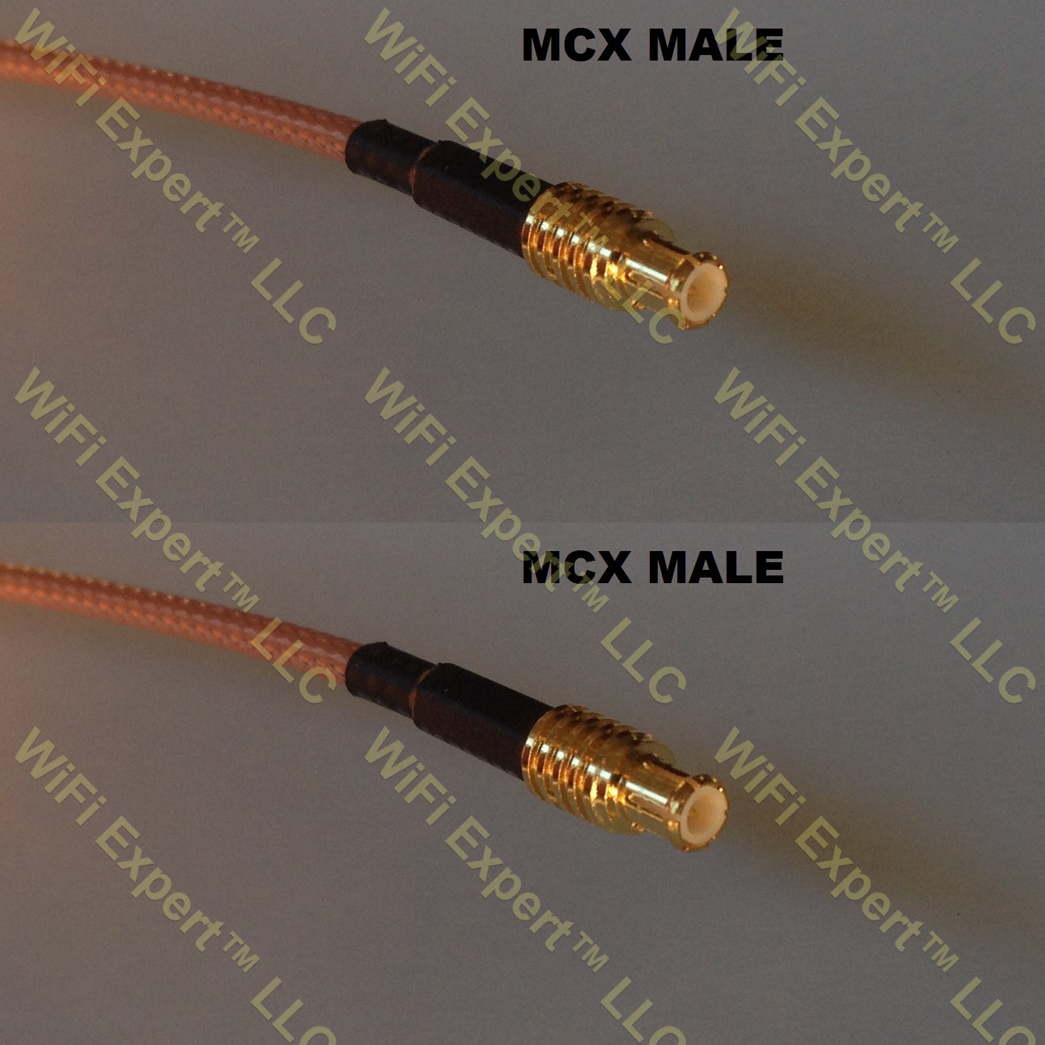 LMR100 MCX MALE to MCX MALE Coaxial RF Pigtail Cable – RF Coaxial ...