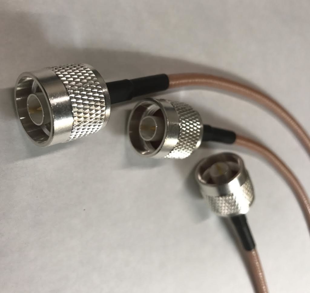 Motorola Repeater GR1225 Duplexer 3 Cable KIT RX & TX RG400 N Male – Mini UHF – RF Coaxial ...