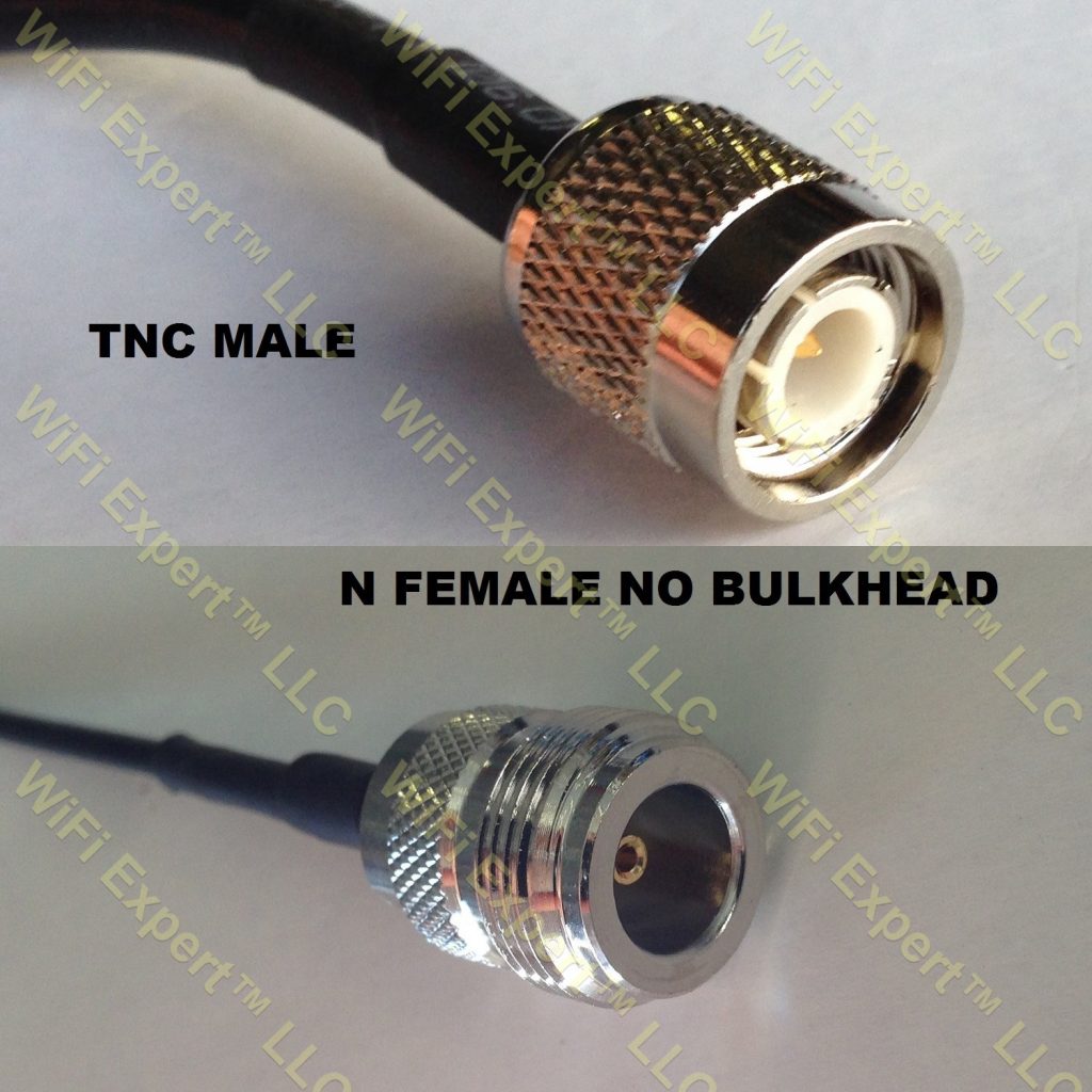LMR400 TNC MALE to N FEMALE Coaxial RF Pigtail Cable – RF Coaxial Cables, Adapters, Connectors ...