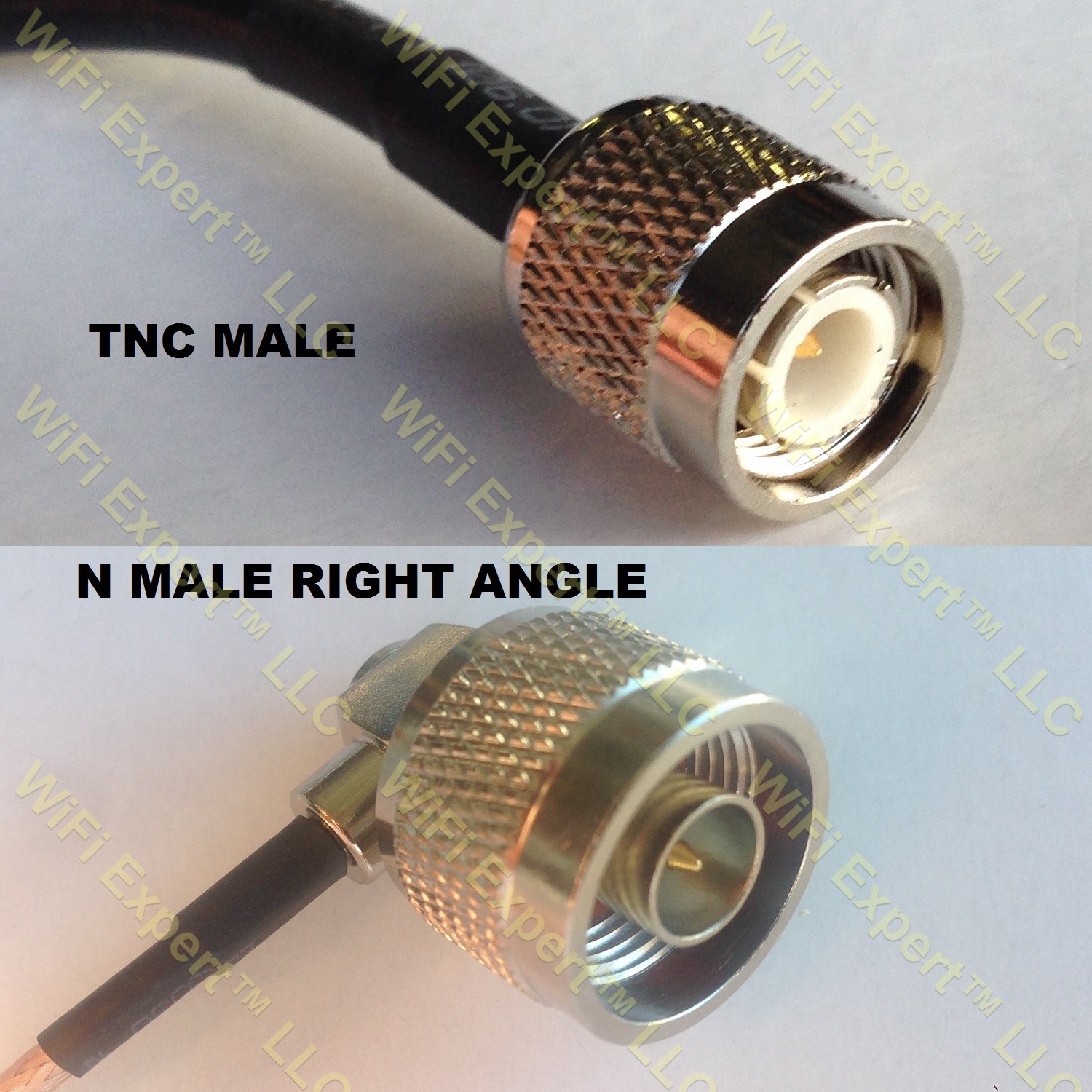 RG142 TNC MALE to N MALE ANGLE Coaxial RF Pigtail Cable – RF Coaxial Cables, Adapters ...