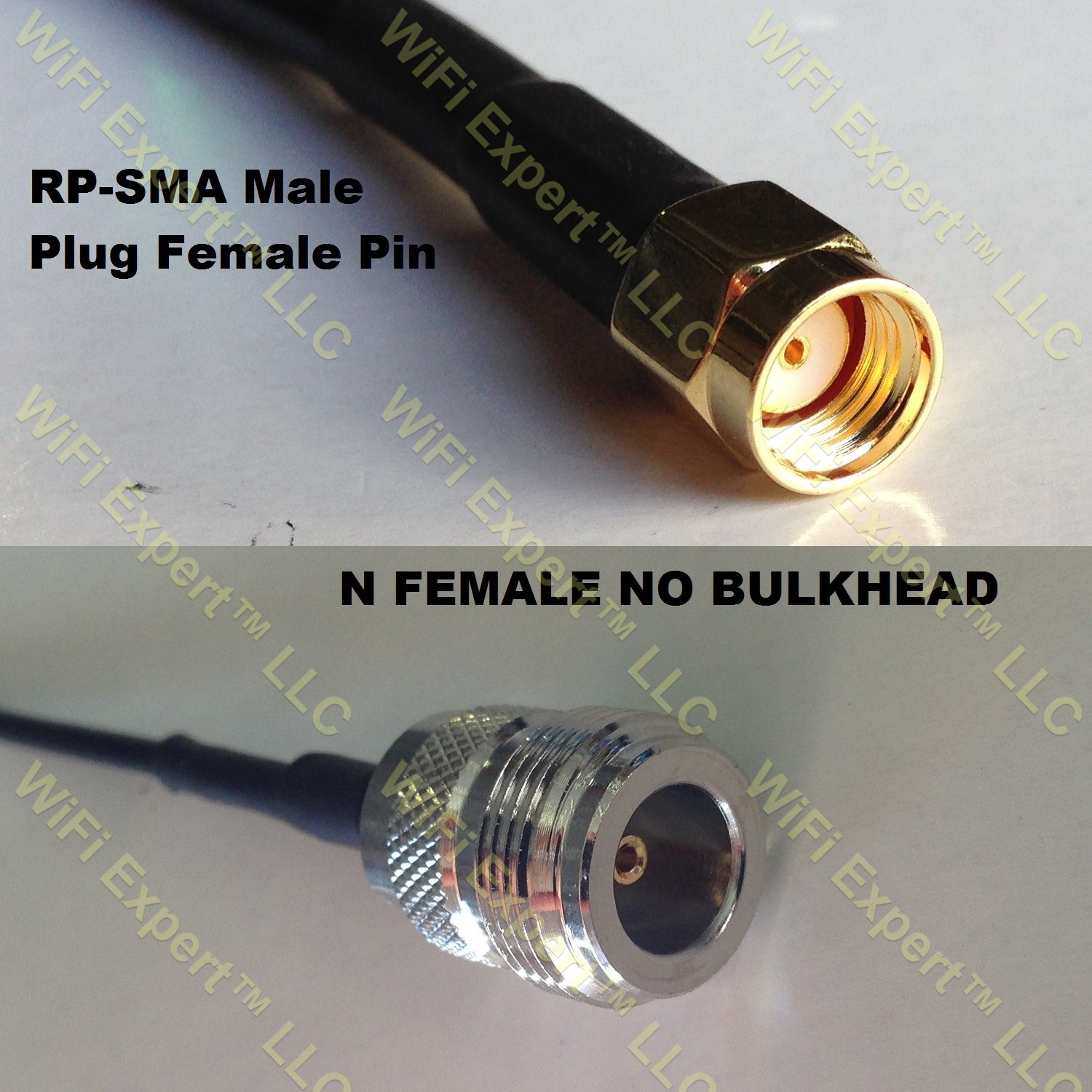 LMR100 RP-SMA MALE to N FEMALE Coaxial RF Pigtail Cable – RF Coaxial ...