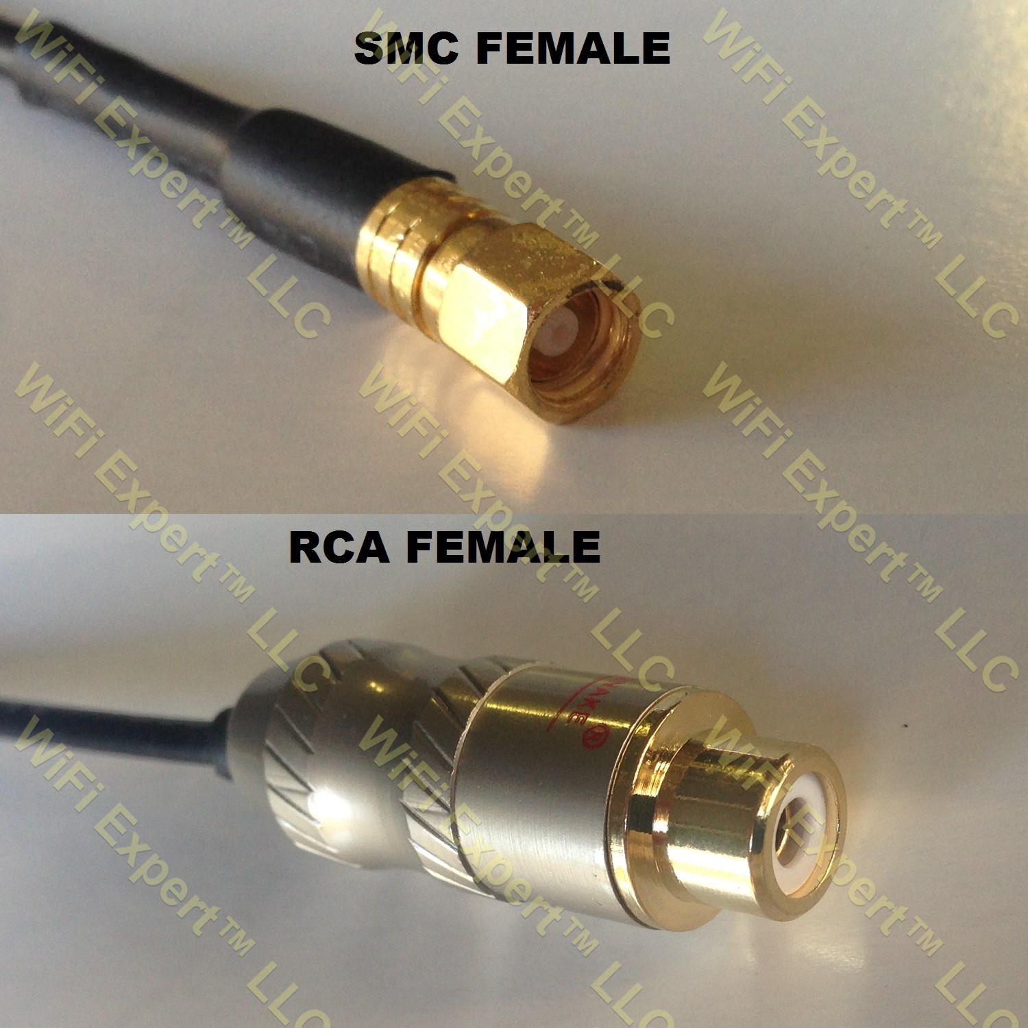 RG316 SMC FEMALE to RCA FEMALE Coaxial RF Pigtail Cable – RF Coaxial ...