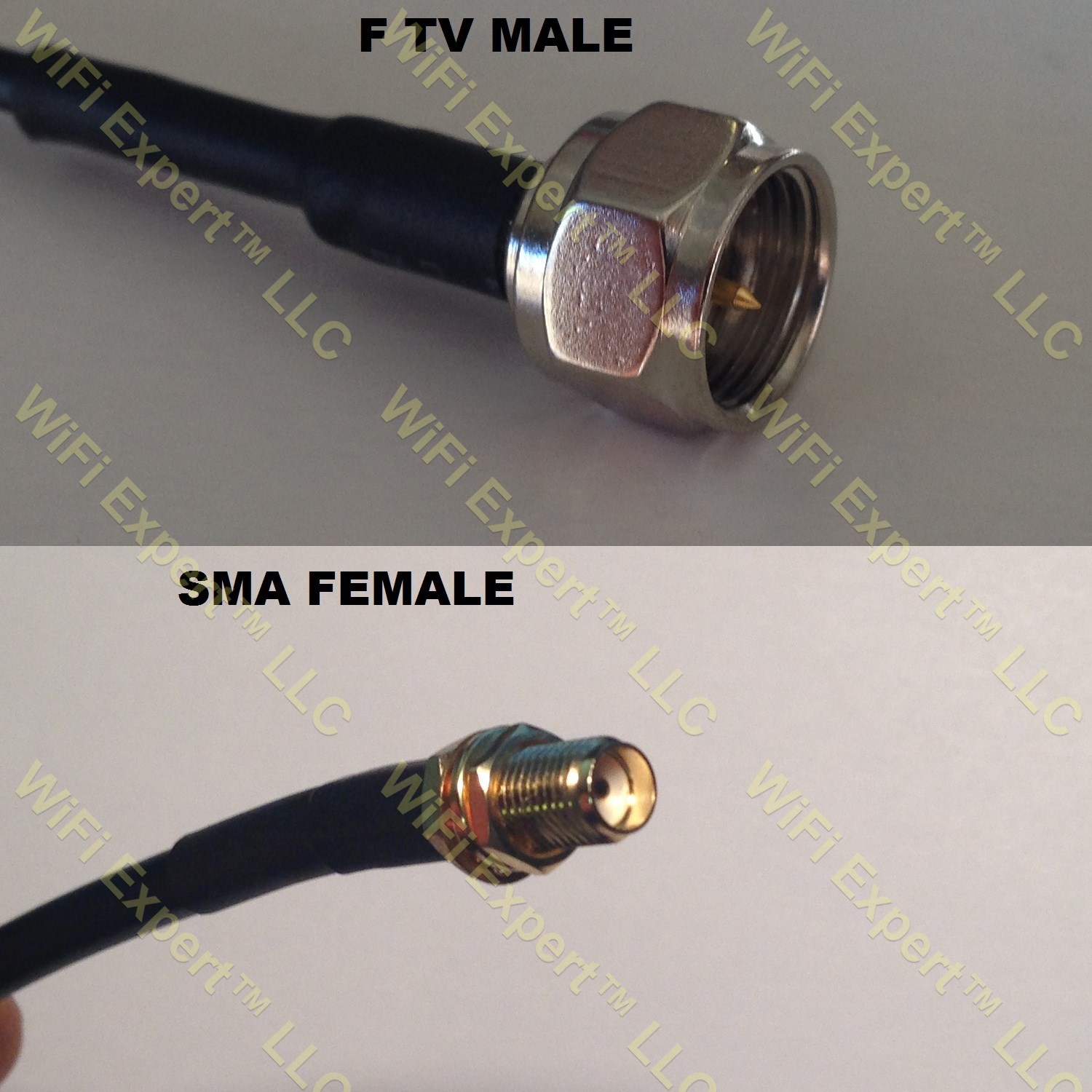 RG58 F MALE to SMA FEMALE Coaxial RF Pigtail Cable – RF Coaxial Cables ...