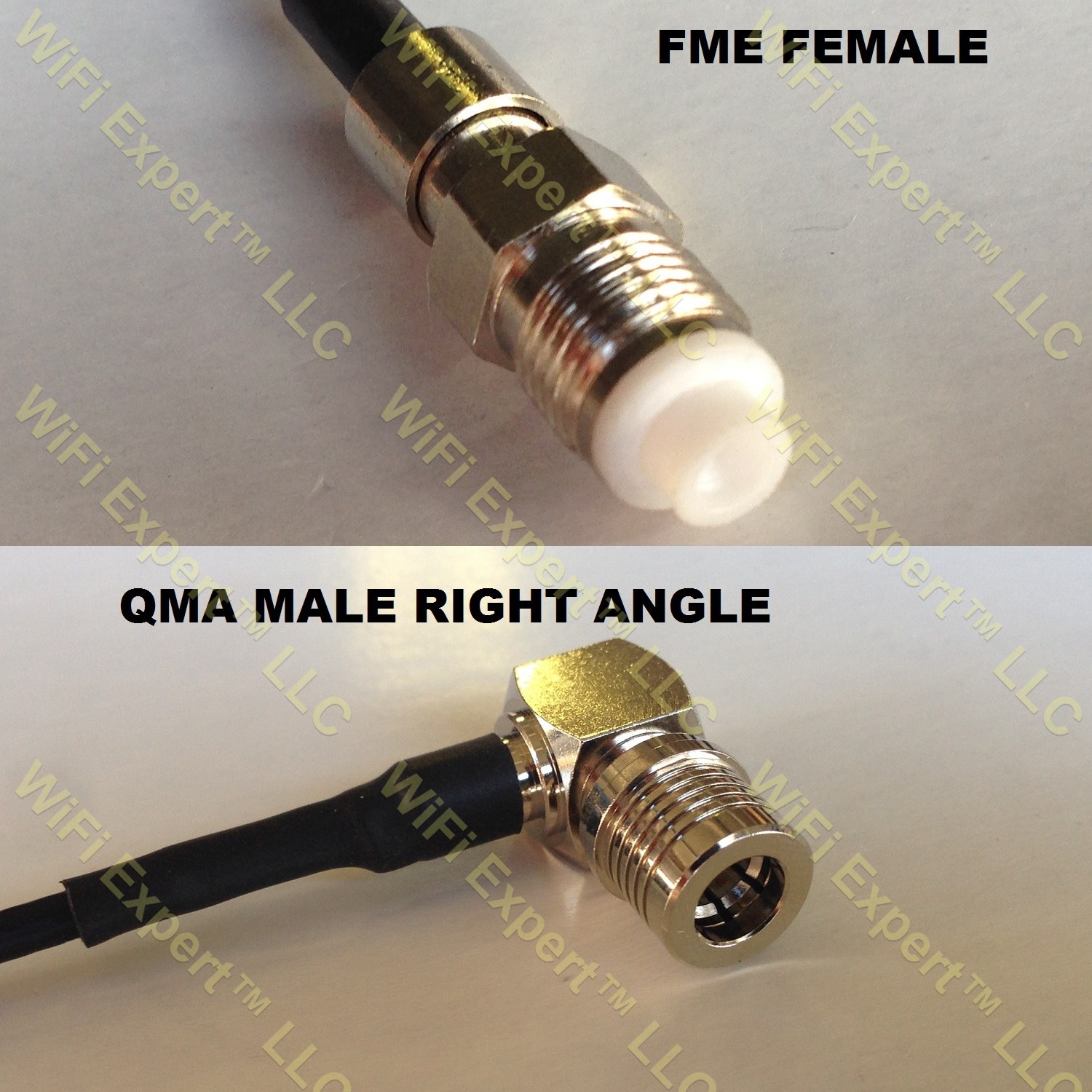 RG316 FME FEMALE to QMA MALE ANGLE Coaxial RF Pigtail Cable – RF ...
