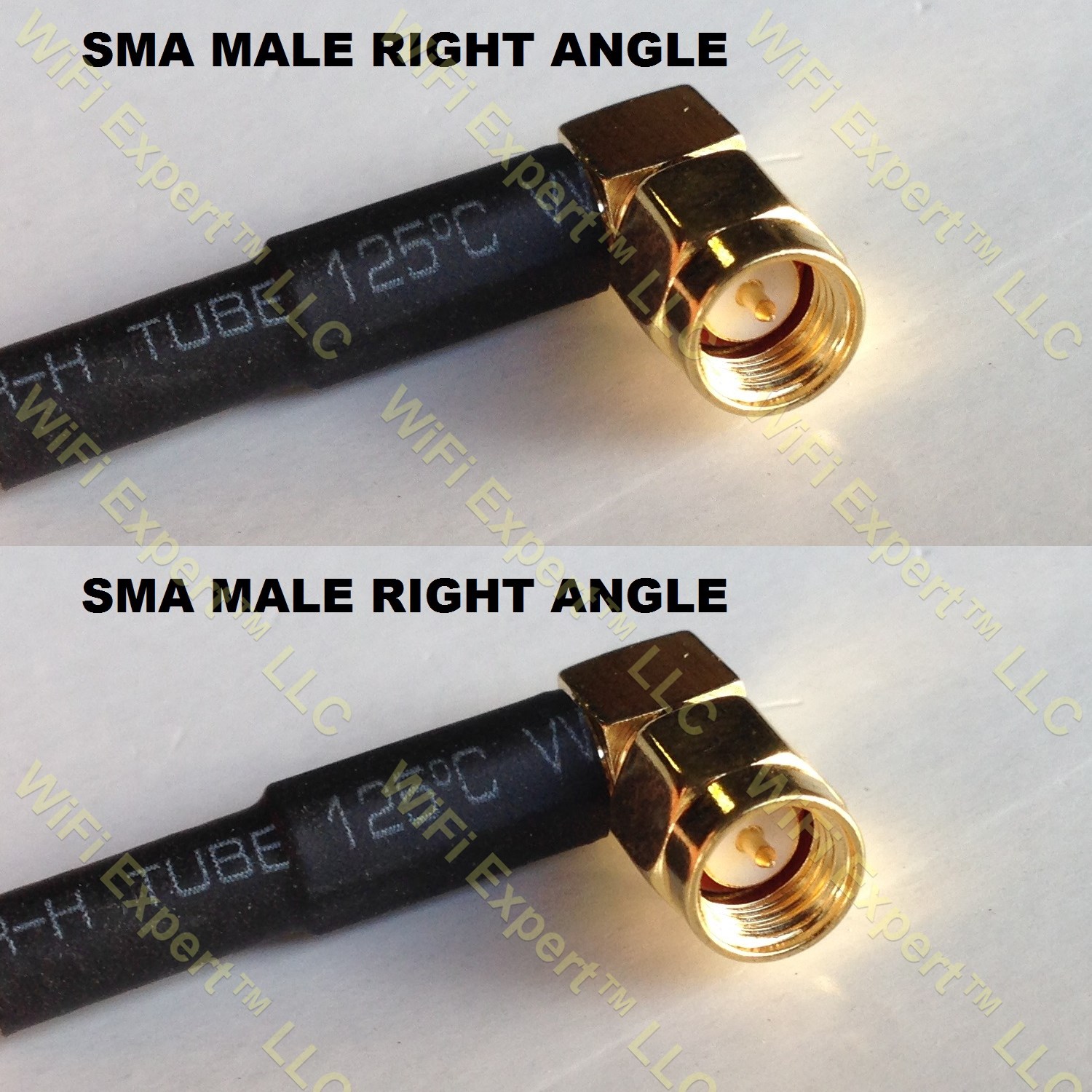 RG405 SMA MALE ANGLE to SMA MALE ANGLE Coaxial RF Pigtail Cable – RF ...