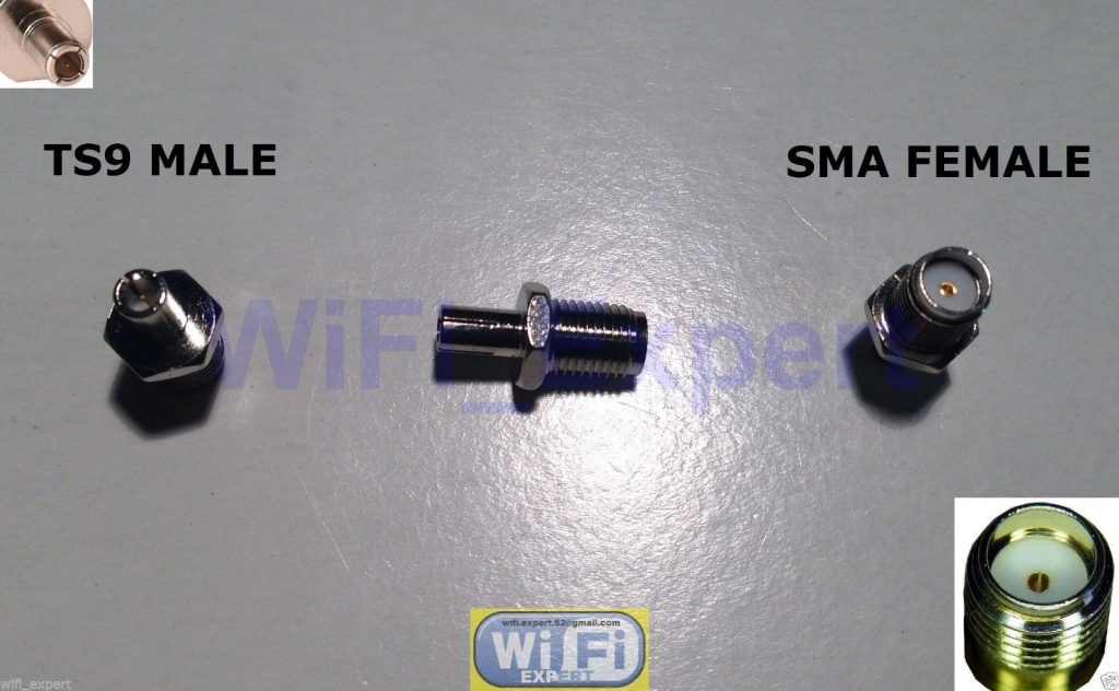 SMA To TS9 Antenna Adapter Converter SMA Jack to TS9 Plug Straight – RF ...